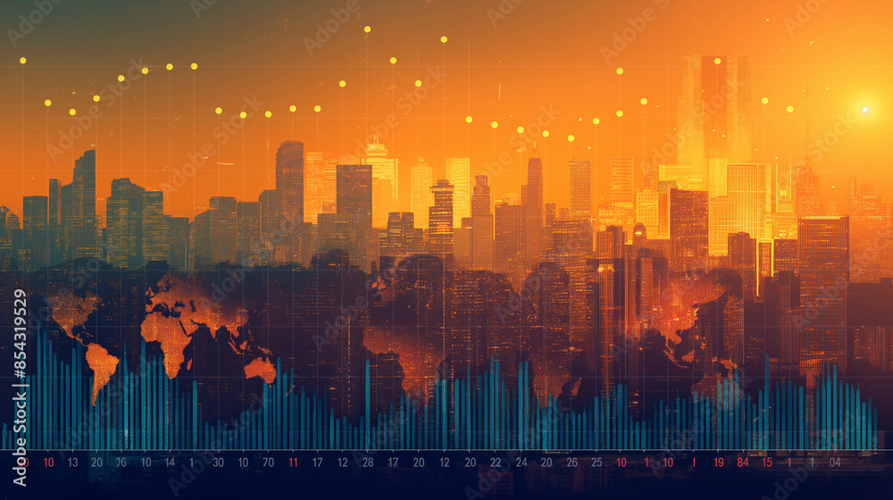This graph shows the economic growth of countries that have recovered ...