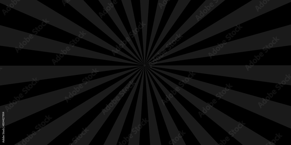 Vector abstract black gray sun rays and sunburst backdrop background ...
