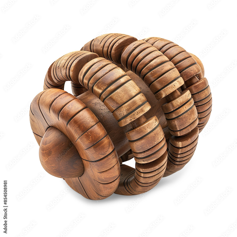 Wooden Shekere Percussion on Transparent Background | EN-US Stock Photo ...