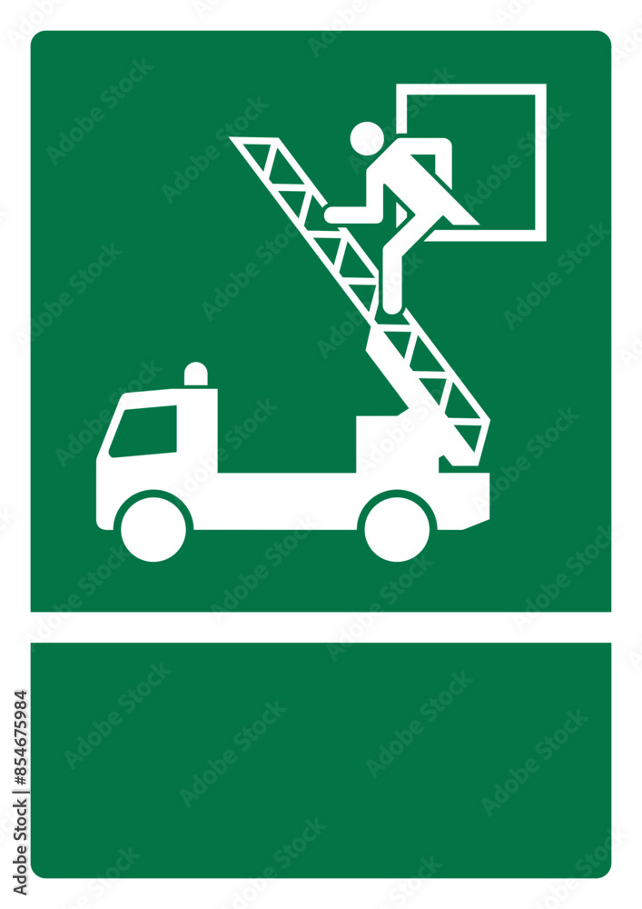 iso emergency and first aid safety signs rescue window your custom ...