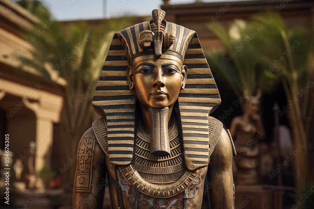 Bust of Pharaoh Ramses 2 Ancient Egypt. Egyptian civilization. Topics ...