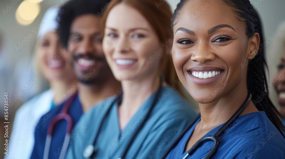Develop a portfolio of uplifting headshots portraying nurses and ...