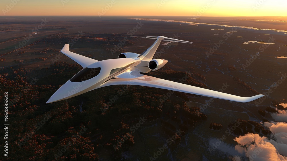 A supercar looks like an airplane with jet engines on the wings, and ...