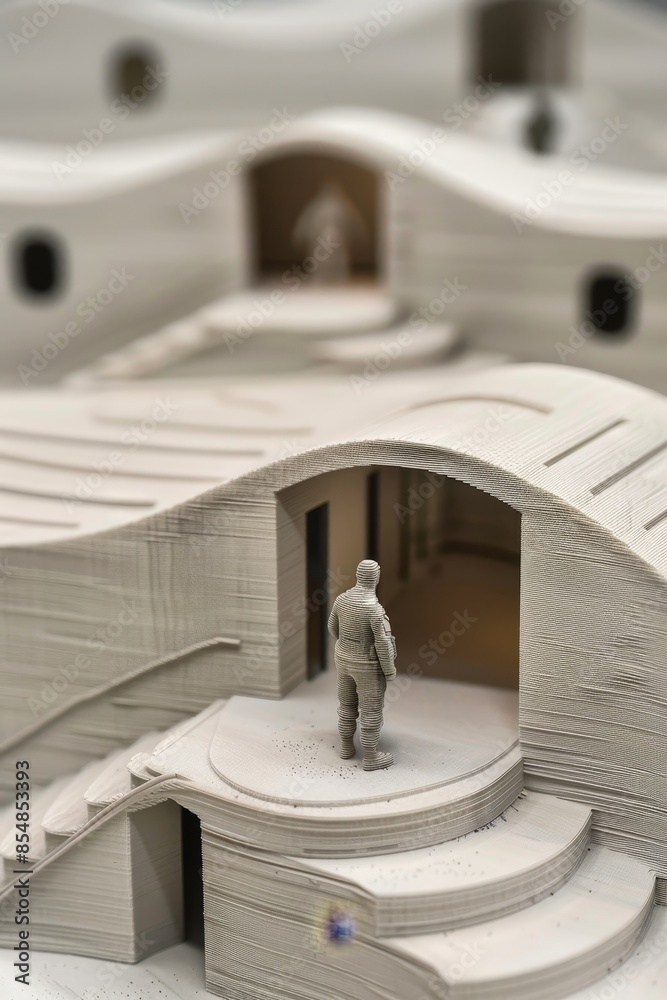 Innovative 3D printed military base prototype designed for rapid ...
