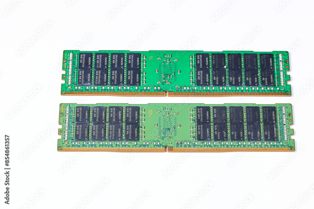 The Couple Of Ddr4 Ecc Ram High Performance Ddr Ram Memory And Memory Controller Module For