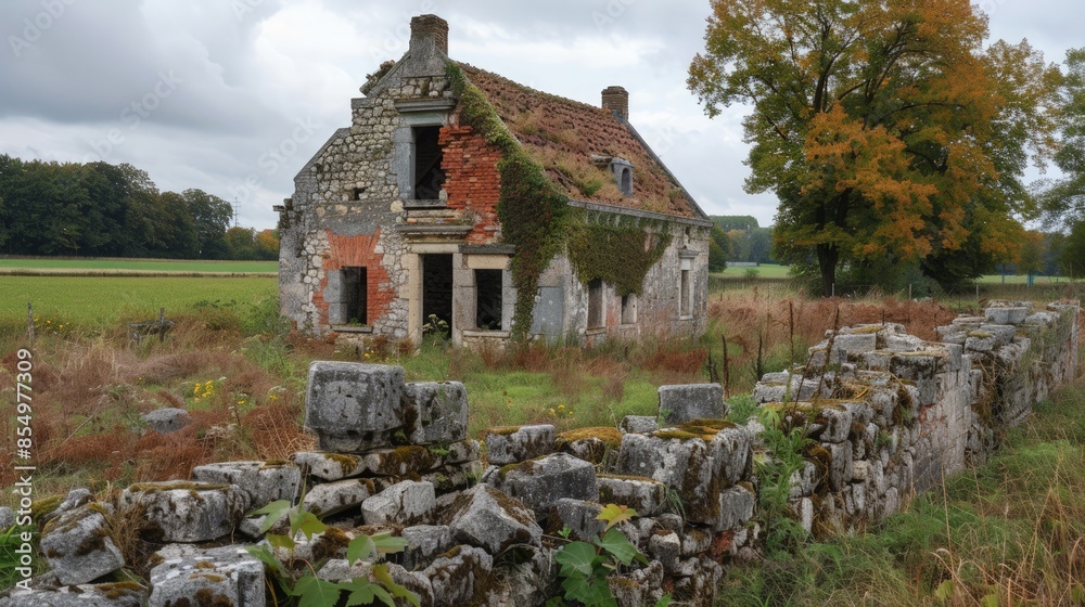 Waterloo in Belgium historical artifacts and ruins from the Battle of ...