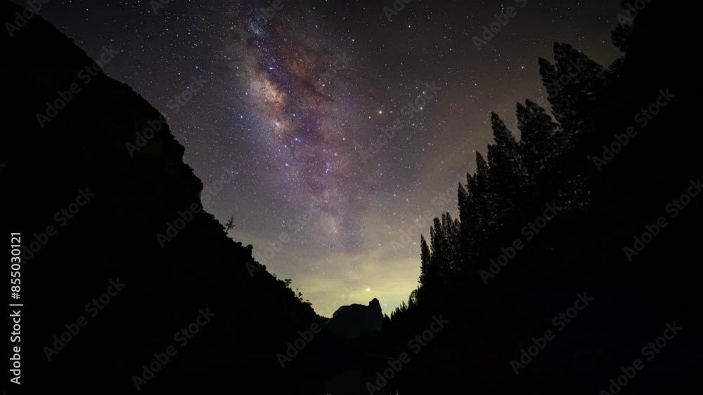 Time lapse Milky way galaxy stars,Star Time Lapse, Milky Way Galaxy ...