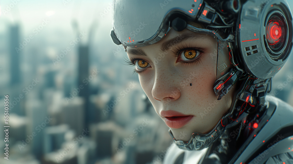 Imagine about the highest technology of humanity and a half of human ...