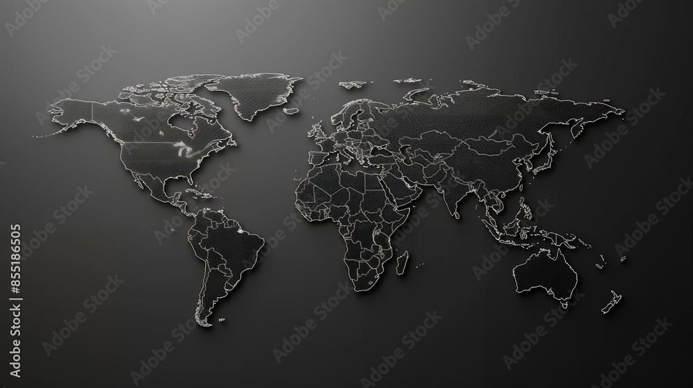 Unveiling the Intricate Patterns of Global Terrain, The Art of ...