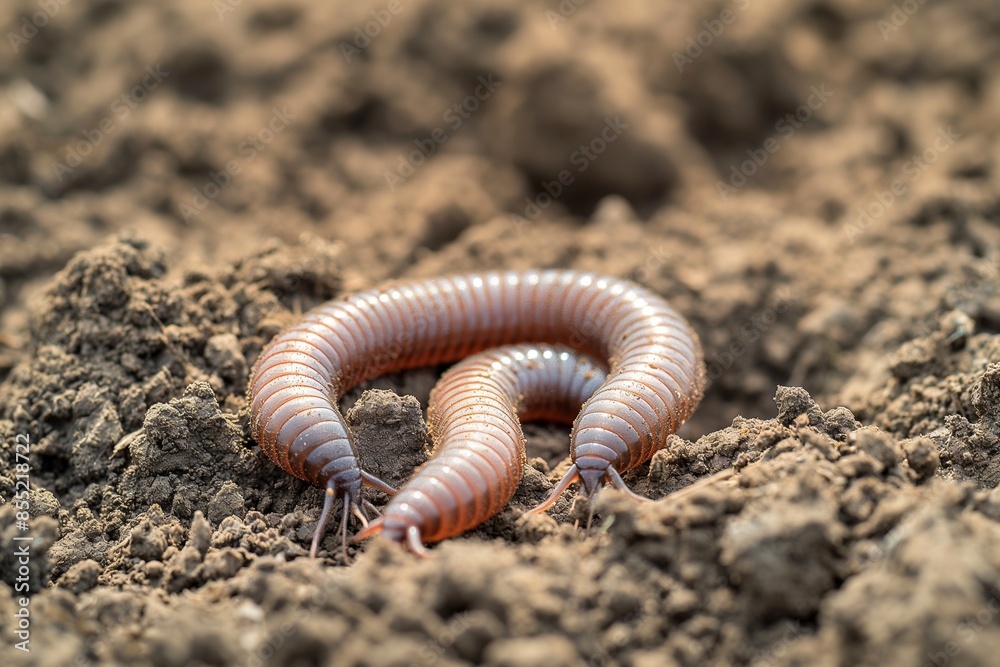 earthworms on wet soil Space for text, Unveiling the Vital Role of ...