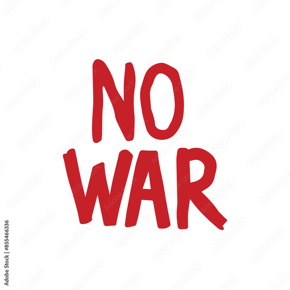No war text stamp icon color dander poster banner design. Stock Vector ...