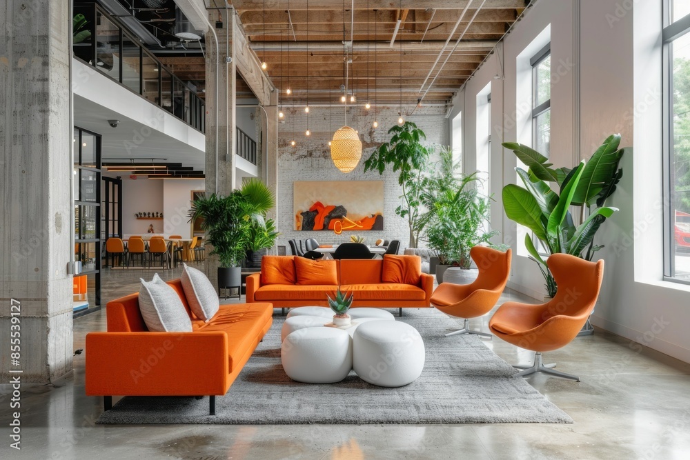 Collaborative workspace designed for maximum productivity Open-plan ...