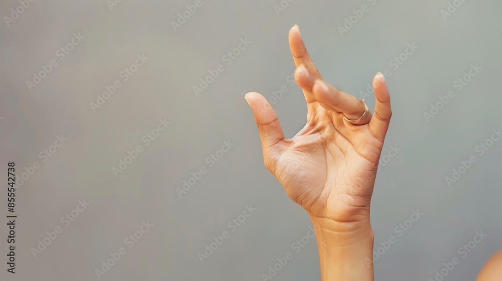 wallpaper illustration of hand gestures of a mute, deaf person saying ...