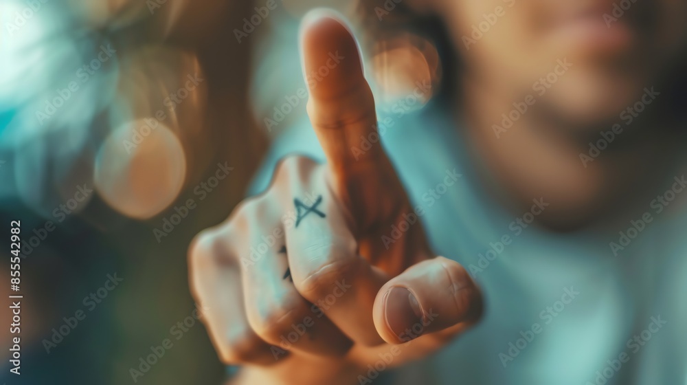 wallpaper illustration of hand gestures of a mute, deaf person saying ...