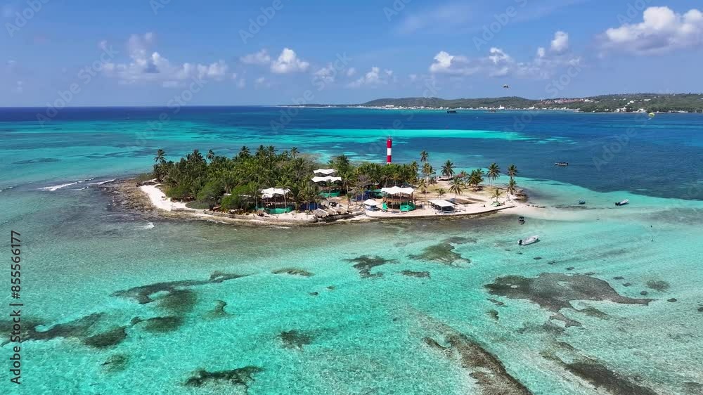 San Andres Skyline At San Andres Providencia Y Santa Catalina Colombia ...