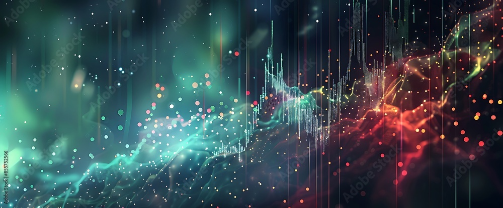 Stock market graph with a remarkable increase in values. Stock ...