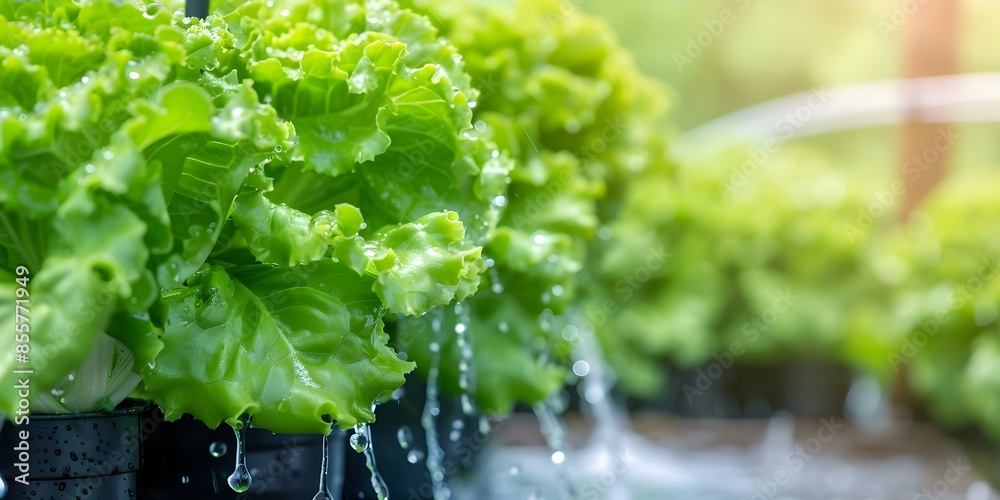 Growing Lettuce Vertically in a Soilless Hydroponic System to Maximize ...