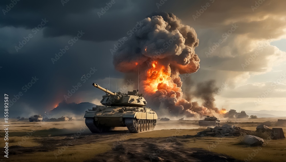 An Intense and Dramatic Depiction of an Atomic Conflict Between the ...