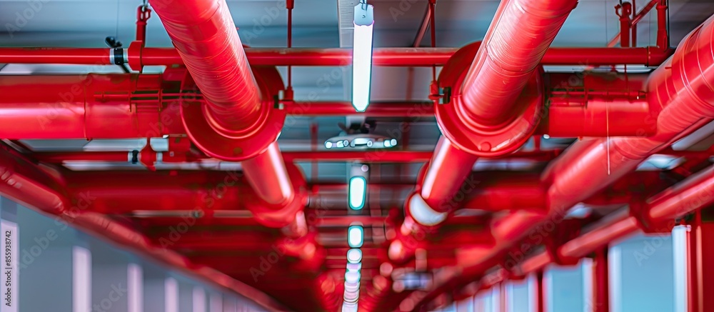 Electric pipes and Red electric pipes for safety systems in building ...