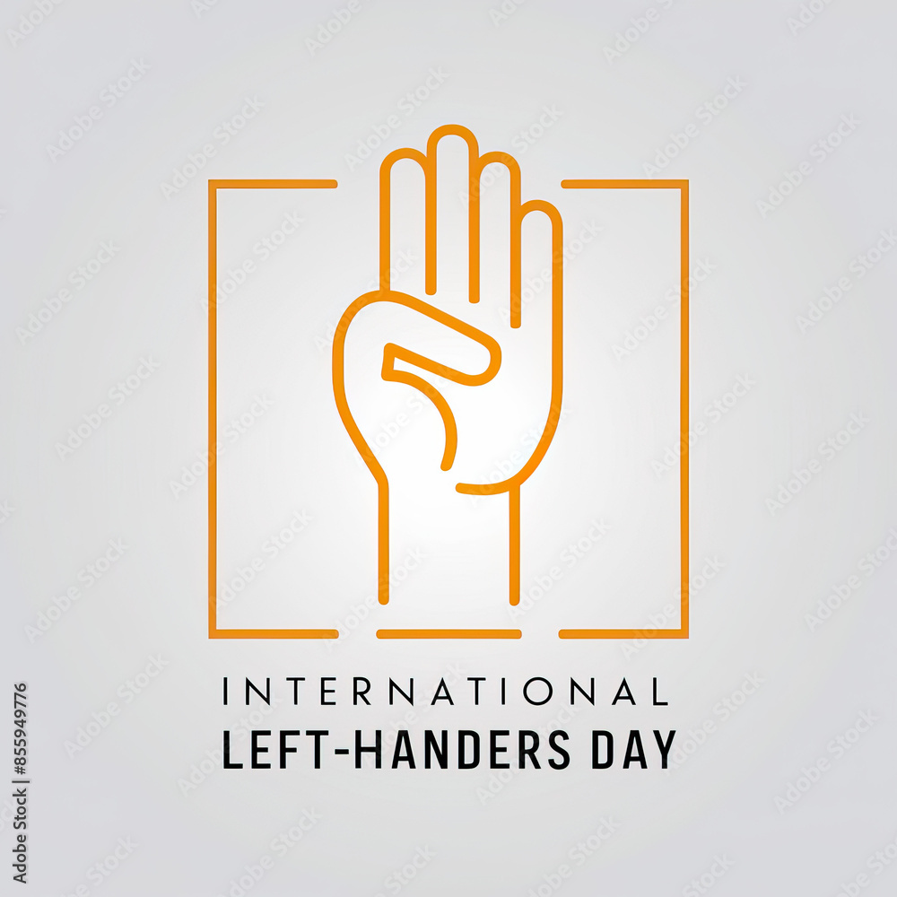 International Left-Handers Day, Illustration, International Left ...