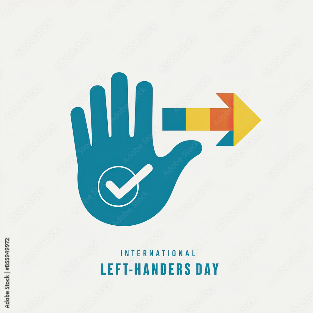 International Left-Handers Day, Illustration, International Left ...