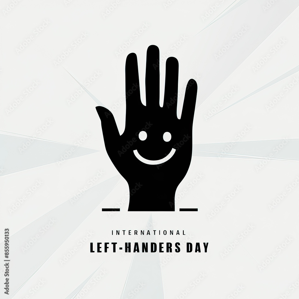 International Left-Handers Day, Illustration, International Left ...