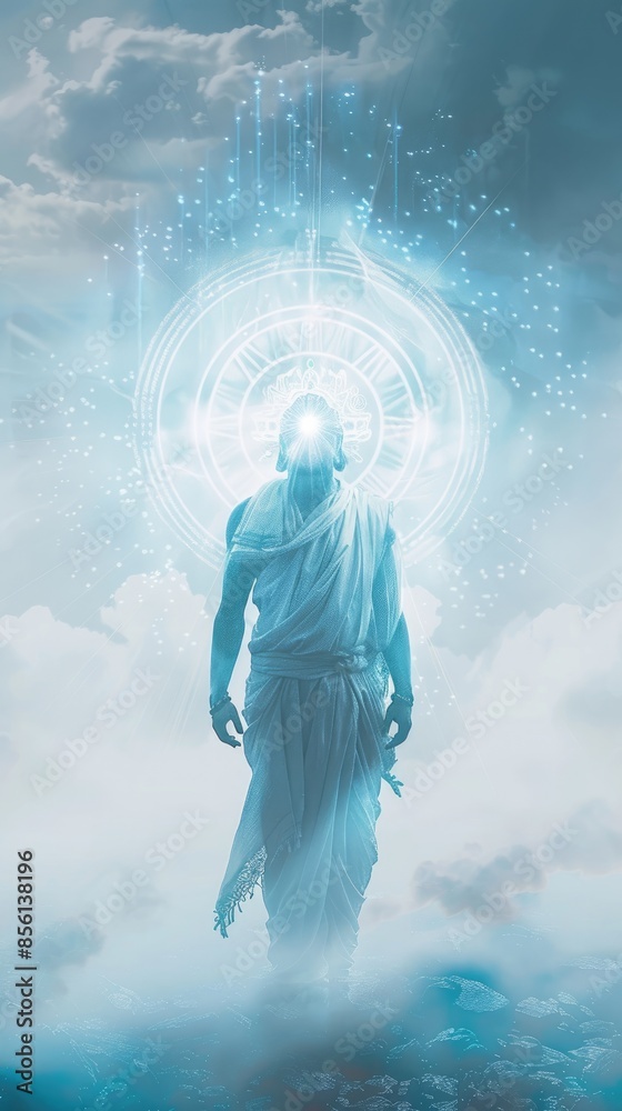 Capture the Awe-Inspiring Presence of a Divine Deity: Enigmatic Digital ...