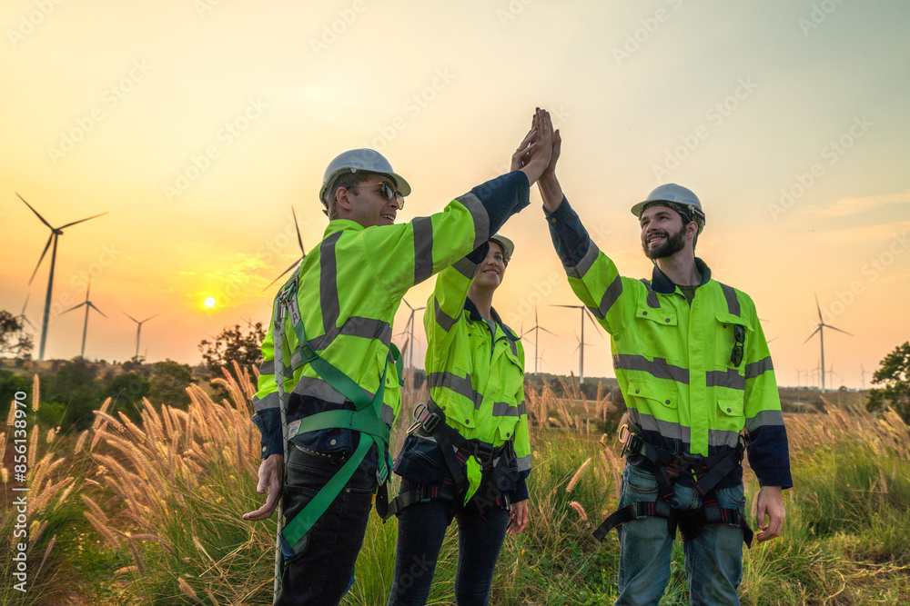 Team Engineers men and woman checking and inspecting on construction ...