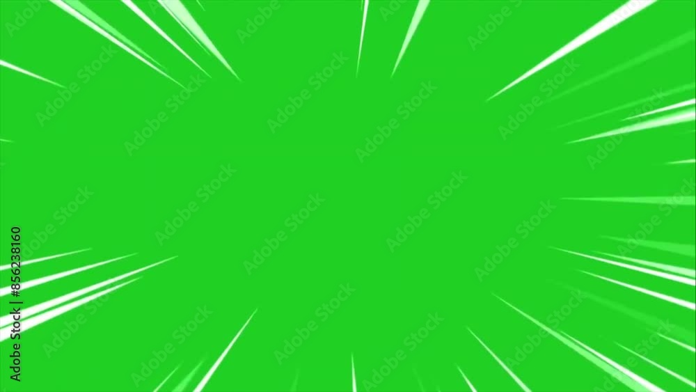 Anime running lines on Green screen 素材庫影片 | Adobe Stock