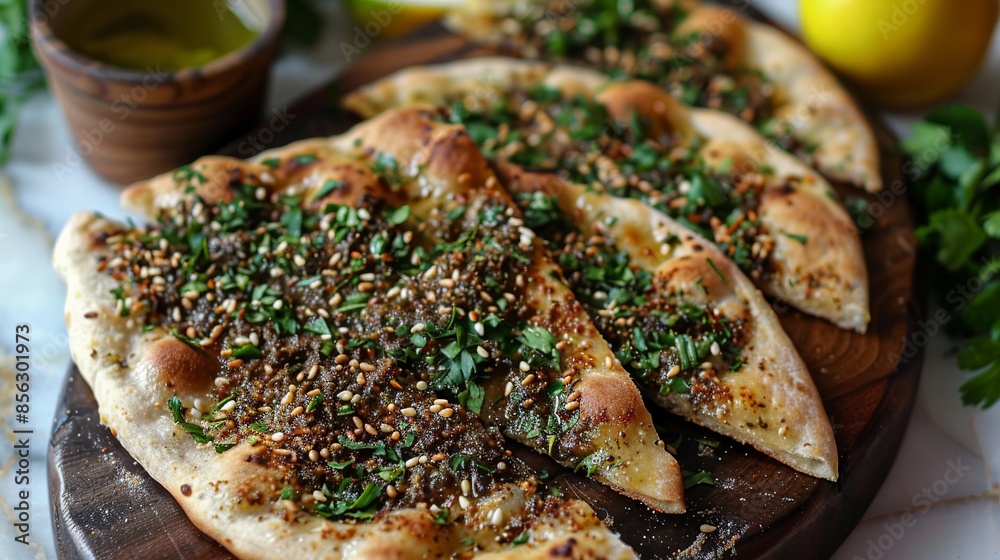 Try our mouthwatering homemade zaatar manakeesh. It's a classic ...