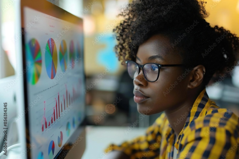 Analyzing Key Performance Indicators (KPIs) on a Computer Screen: A ...