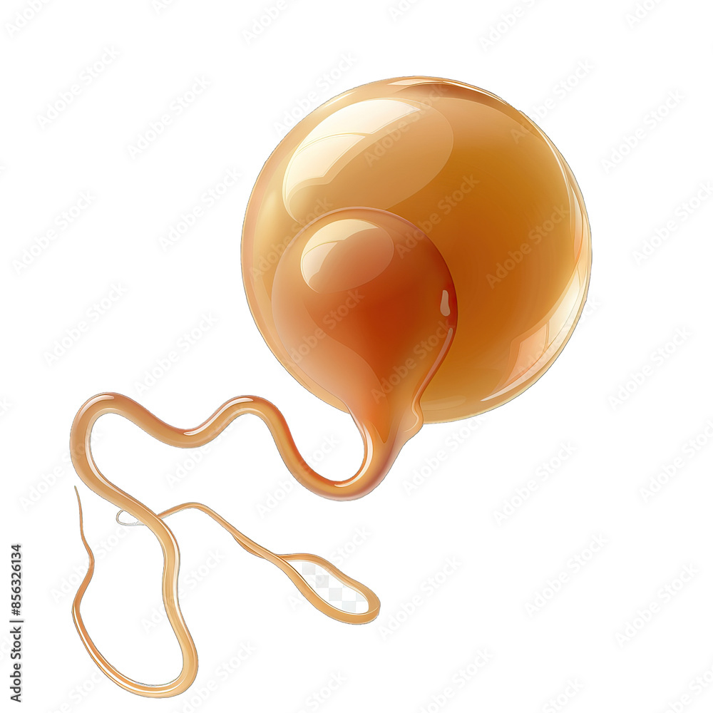 Human sperm cell and egg, Isolated on transparent background PNG, for ...