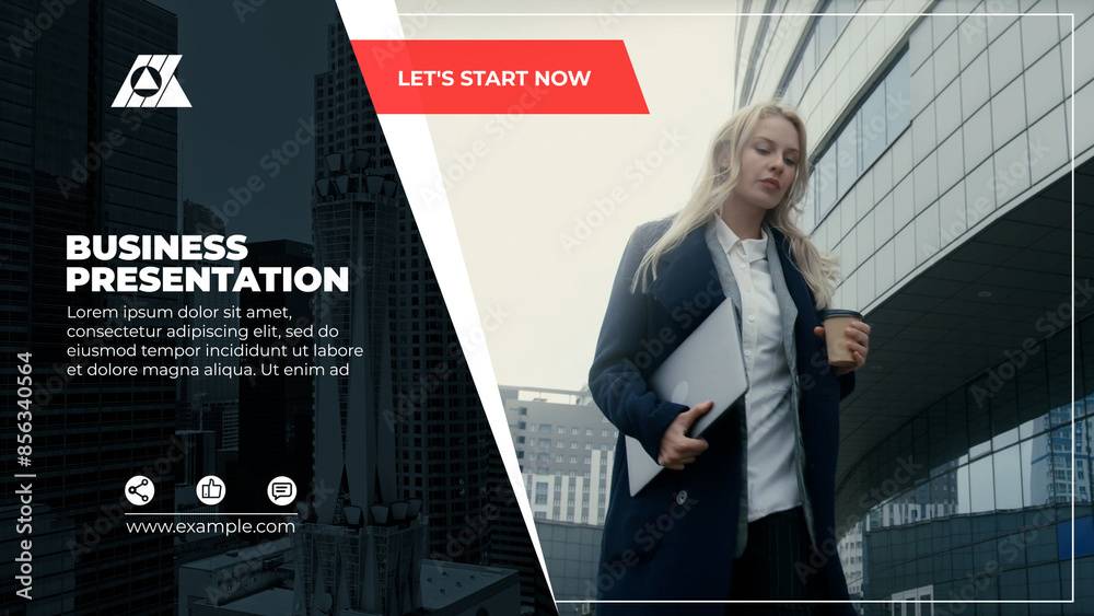 Business Company Slideshow AE Stock Template | Adobe Stock