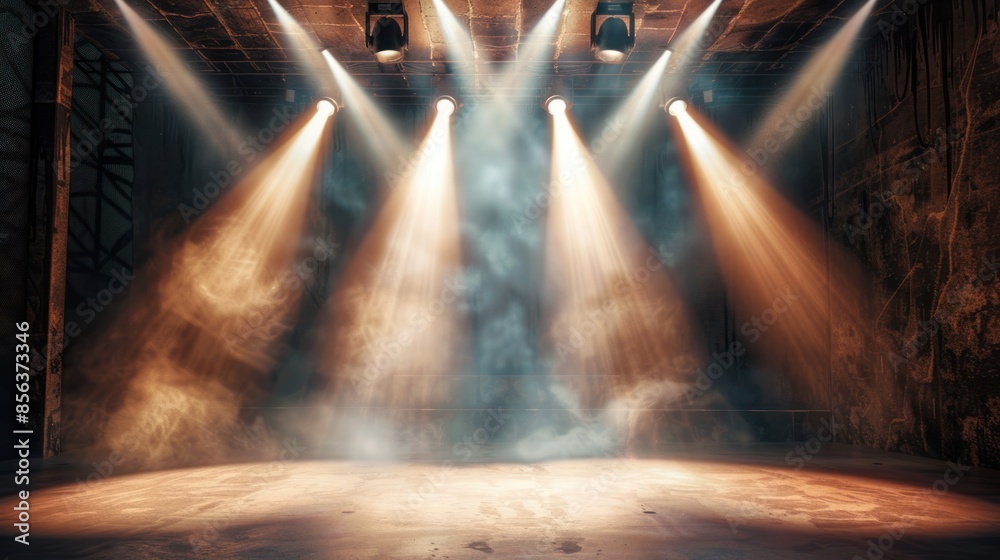 stage in the style of animated gifs Dance Stage Background,Light smoke ...