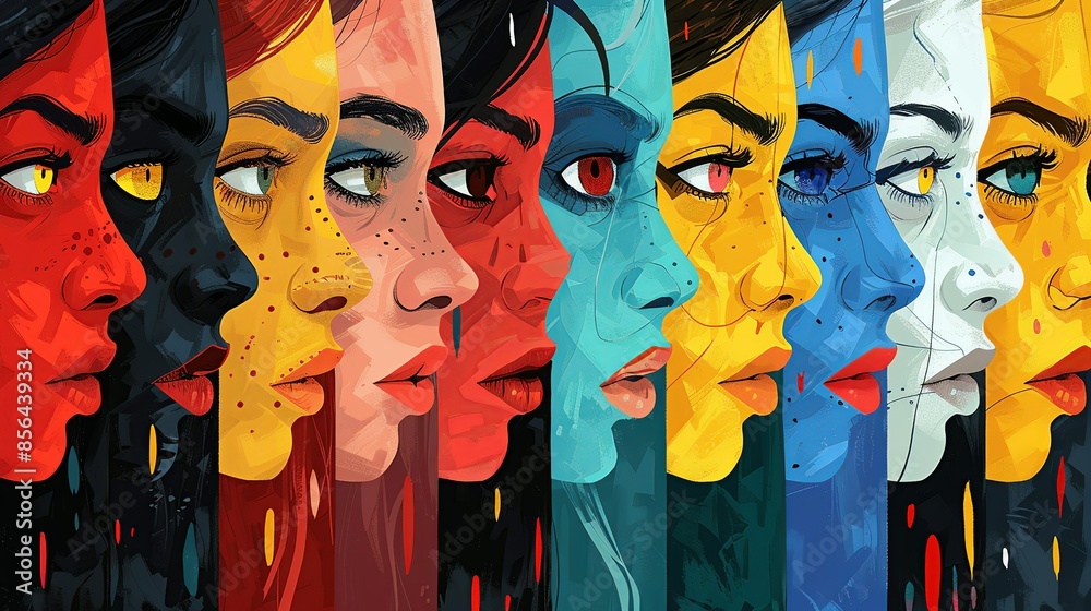 A collage of faces showing various emotions â€“ anger, sadness, fear ...