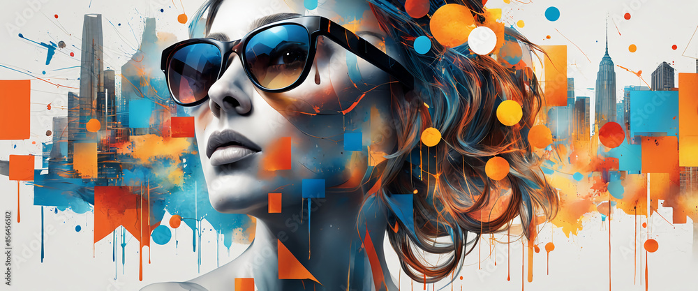 Design art concept abstract contemporary modern background business ...