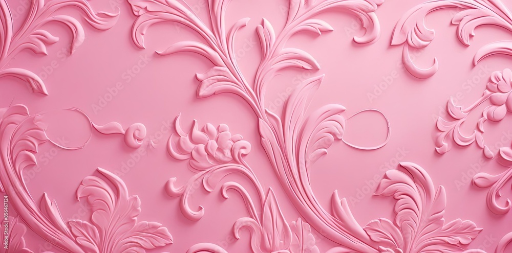 wallpaper in pink background the image shows a pink wall with a wall in ...