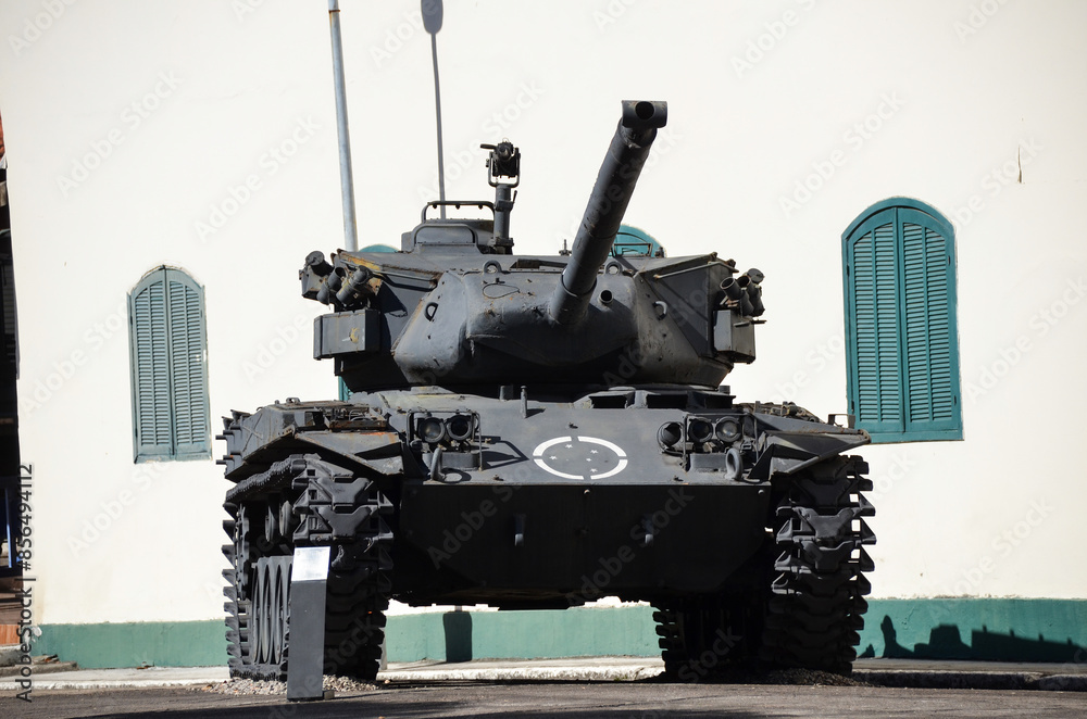 The M41 Walker Bulldog is a light tank manufactured in the United ...