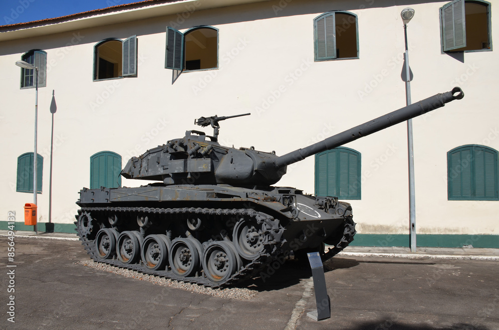 The M41 Walker Bulldog is a light tank manufactured in the United ...
