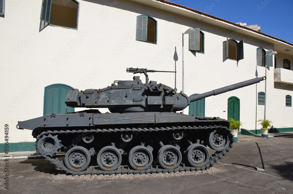 The M41 Walker Bulldog is a light tank manufactured in the United ...