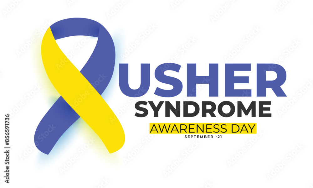 Usher Syndrome Awareness Day. background, banner, card, poster ...
