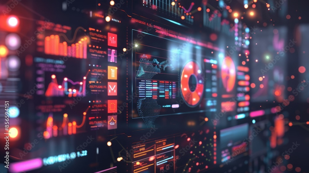 Design a 3D visual backdrop for the homepage to provide a stunning ...