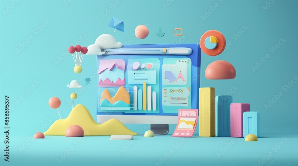 Design a visually appealing homepage with a 3D background that ... Design a visually appealing homepage with a 3D background that ...