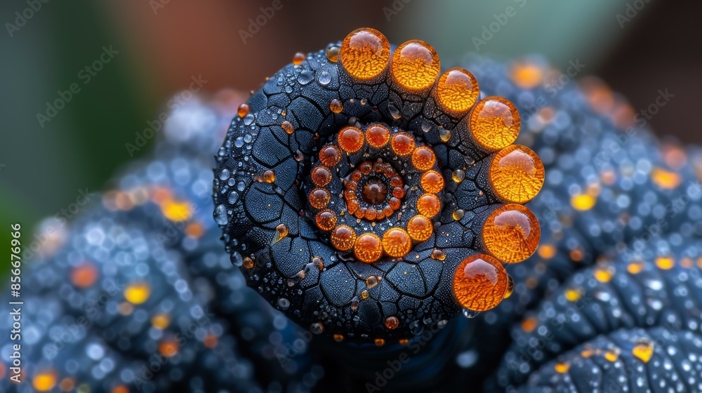 Nature's Artistic Evolution: A Glimpse into a Cone Snail Shell Stock ...