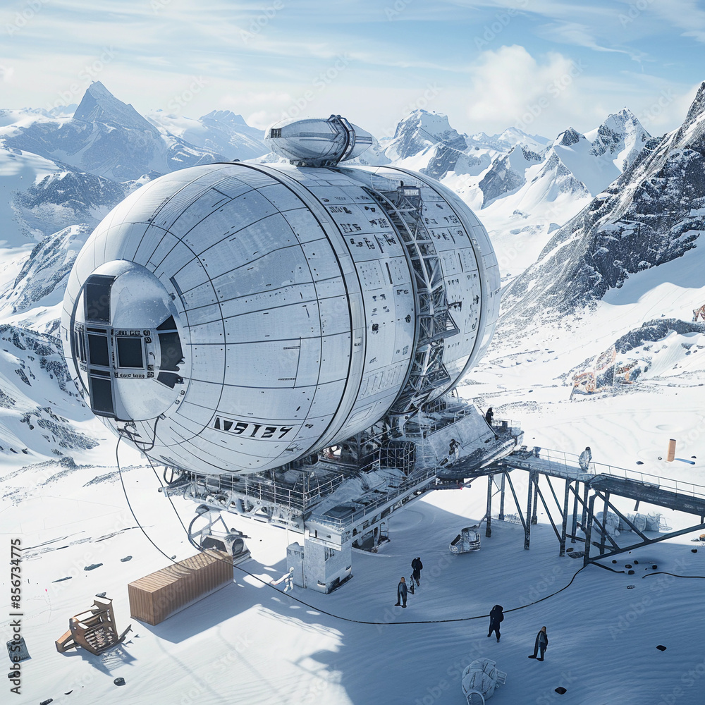 Remote Electric Blimp Docking Sites: A New Era in Aerial Transportation ...