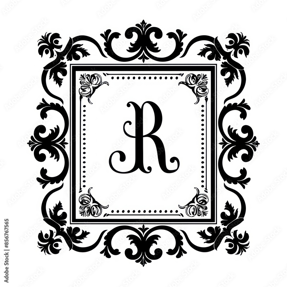 Vintage typographic decorative ornament design elements set vector ...