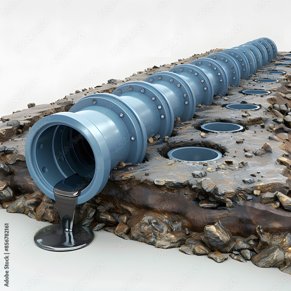 adding storm drainage pipe to trench drain for draining rainwater ...