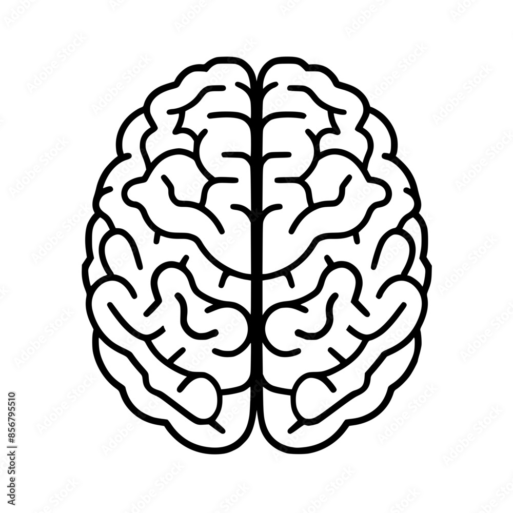 Brain SVG, Human Brain Svg, Brain Clipart, Mind Svg, Brain vector ...