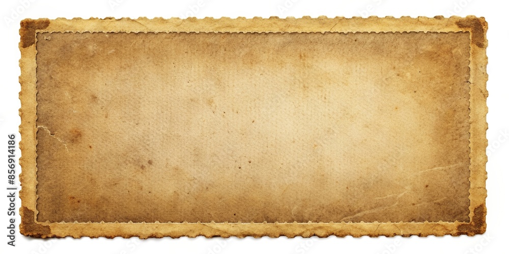 Vintage antique photo filter with torn edges, vintage, antique, photo ...