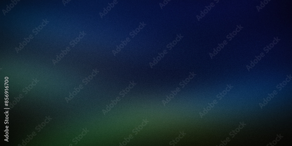 Deep and vibrant gradient background blending dark blue and green hues ...